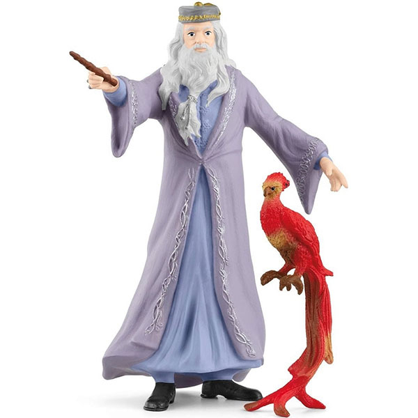 Schleich WIZARDING WORLD Harry Potter Albus Dumbledore & Fawkes 42637