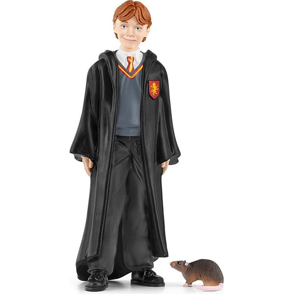 Schleich WIZARDING WORLD Harry Potter Ron Weasley & Scabbers 42634