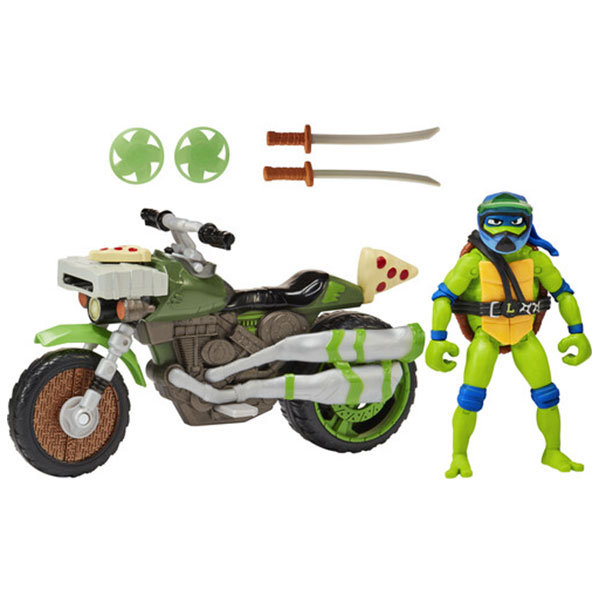 TMNT Mutant Ninja Kick Cicle sa figurom Leonardo 83431