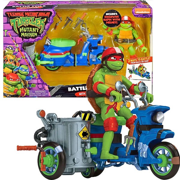 TMNT Mutant Ninja Kick Cicle sa figurom Rafaelo 83432