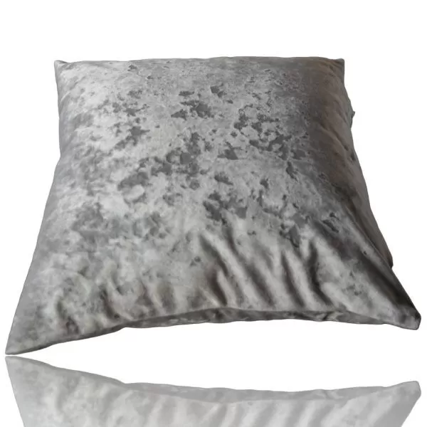 Ukrasna jastučnica 45x45cm shiny grey
