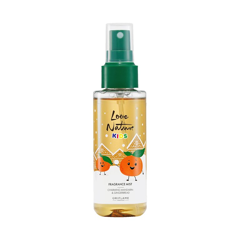 LOVE NATURE
Love Nature Kids mirisni sprej s mirisom mandarine i medenjaka