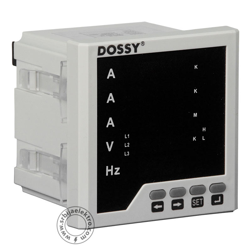 Digitalni Multimetar A/C/Hz panelni 96x96mm DOSSY