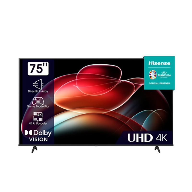 Televizor Hisense H75A6K Smart LED, 4K UHD, 75"(190cm), DVB T/C/T2/S2