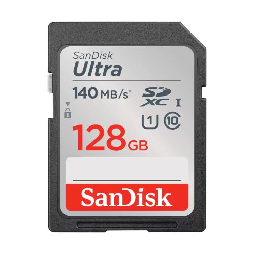 SanDisk SDXC 128GB Ultra 140MB/s Class 10 UHS-I