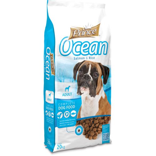 Prince OCEAN hrana za pse losos i pirinač 20kg