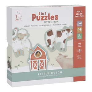 Little Dutch Puzzle 6u1 Little Farm