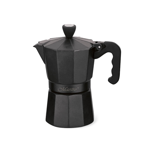 Maestro Džezva za espresso kafu 3 šoljice 150ml crna MR1666-3B