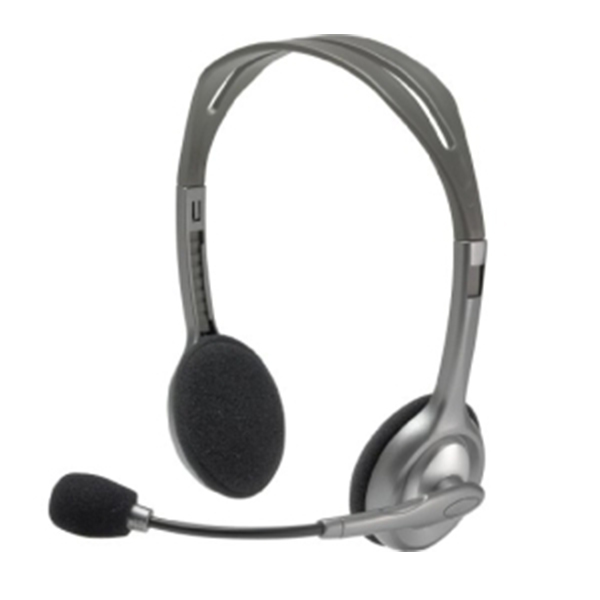 Headset slušalice sa mikrofonom žičane H111 Stereo Logitech ZVU01601