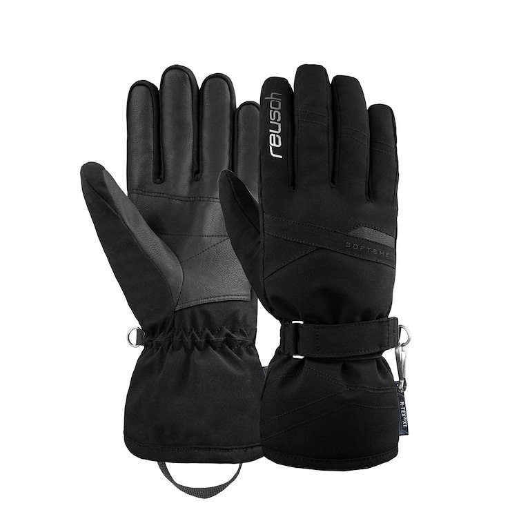 Reusch HELENA R-TEX XT, ženske rukavice za skijanje, crna