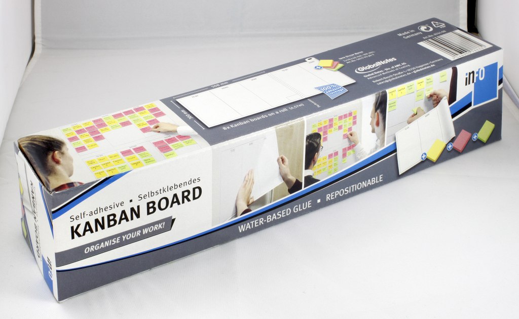 Samolepljivi KANBAN BOARD set u rolni 300mm x 4,57m