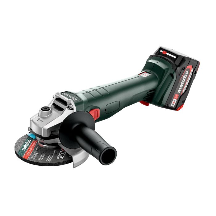 METABO W 18 7-125 aku ugaona brusilica 2x4Ah