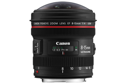 Canon EF 8-15mm f/4L Fisheye USM