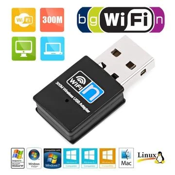 300M MINI USB WIFI ADAPTER WIRELESS LAN NETWORK CARD ADAPTER