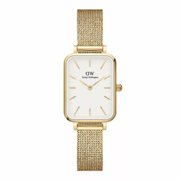 Daniel Wellington DW00100556 Quadro Pressed Evergold White