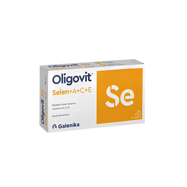 Oligovit® Selen 30 Kapsula sa Selenom, Vitamin A, C, E Antioksidans