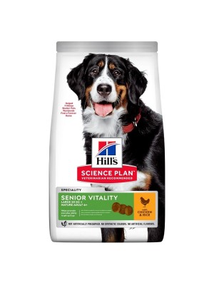 Hills Adult Senior Vitality Large breed piletina 14kg