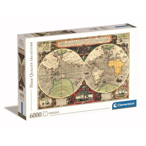 Clementoni Puzzle 6000 Hqc Antique Nautical Map