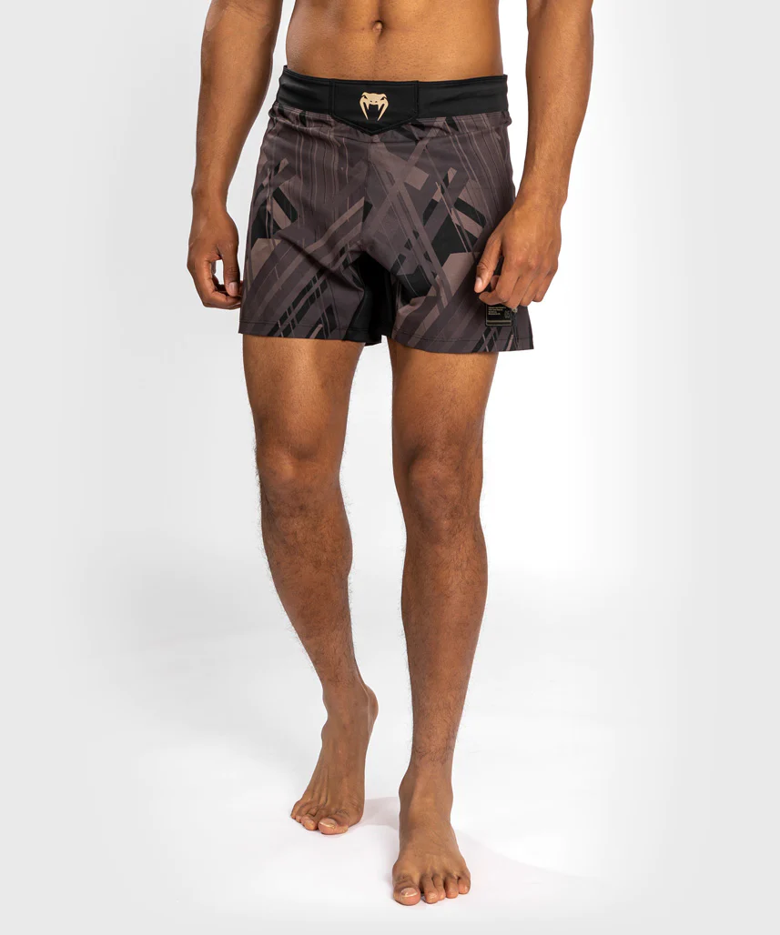 VENUM TECMO 2.0 FIGHTSHORTS BLACK/BROWN