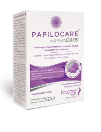 PAPILOCARE Immuno CAPS 30 kapsula