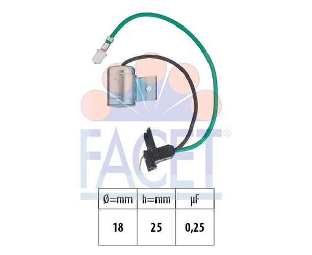 Kondenzator Facet 0.0628 - ZK252 - XCON114 - 056181183010