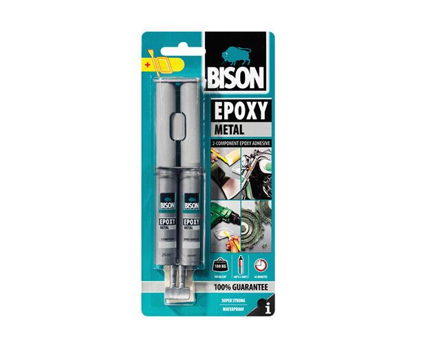 Tečni metal Bison Epoxy Metal 24ml