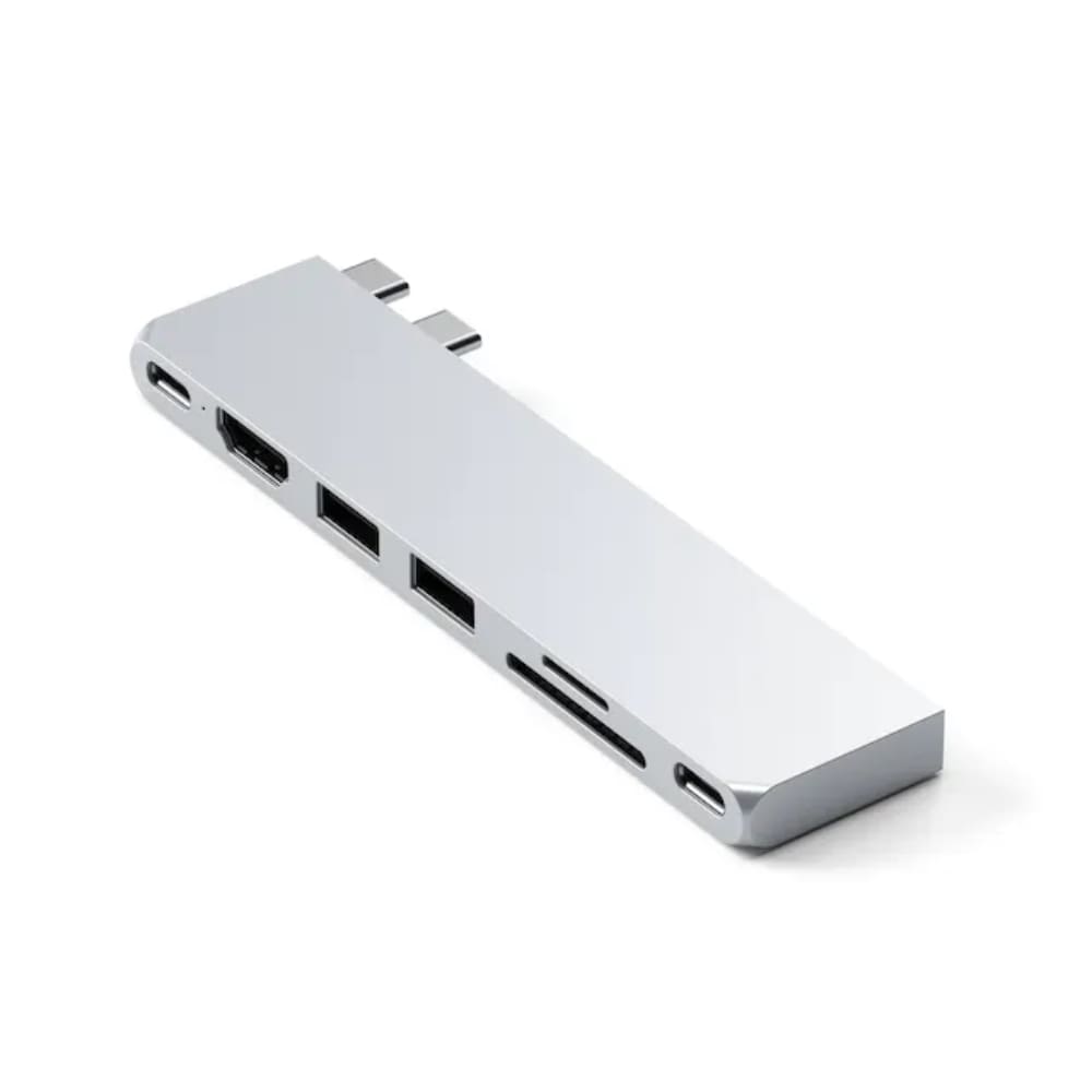 SATECHI Pro Slim Silver Multiport Hub