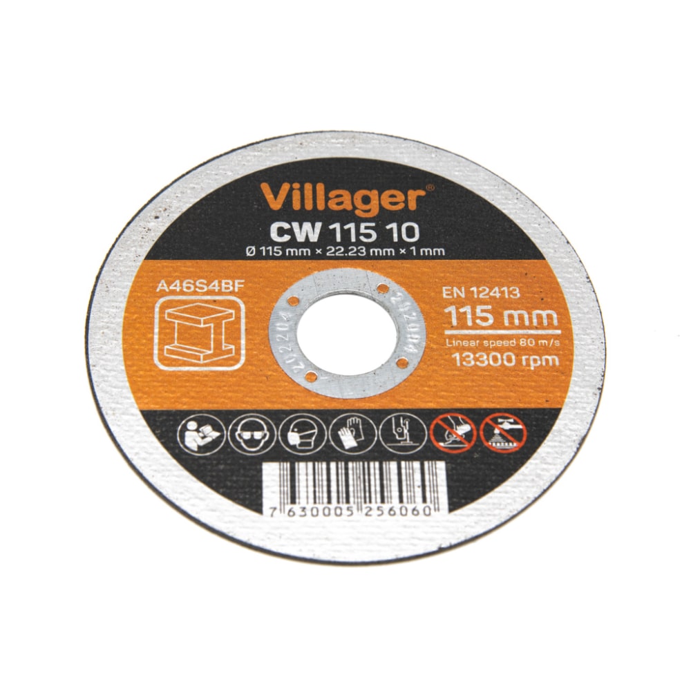 VILLAGER CW 115 10 Rezna ploča za metal