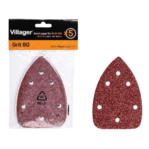 VILLAGER G 60 Set 5/1 Brusni papir za akumulatorsku vibracionu brusilicu Fuse VLN 7120