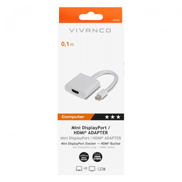 Vivanco Adapter Mini DisplayPort/HDMI