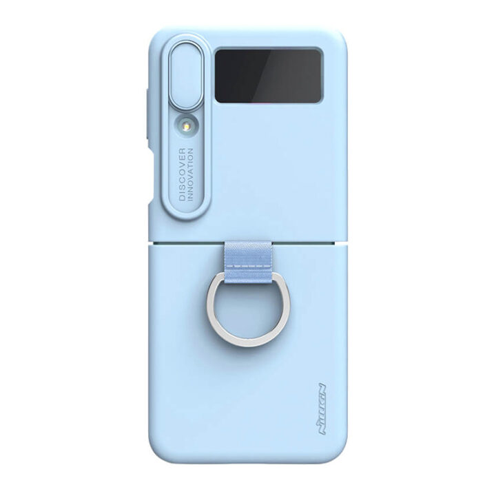 Futrola Nillkin Cam Shield Silky Za Samsung F721B Galaxy Z Flip 4 5G Plava
