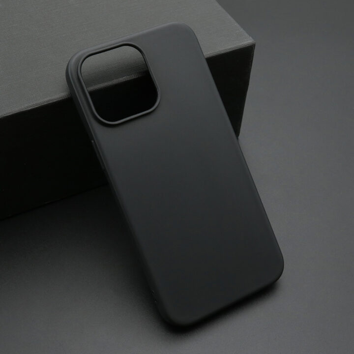 FUTROLA ULTRA TANKI KOLOR ZA IPHONE 15 PRO MAX (6.7) CRNA