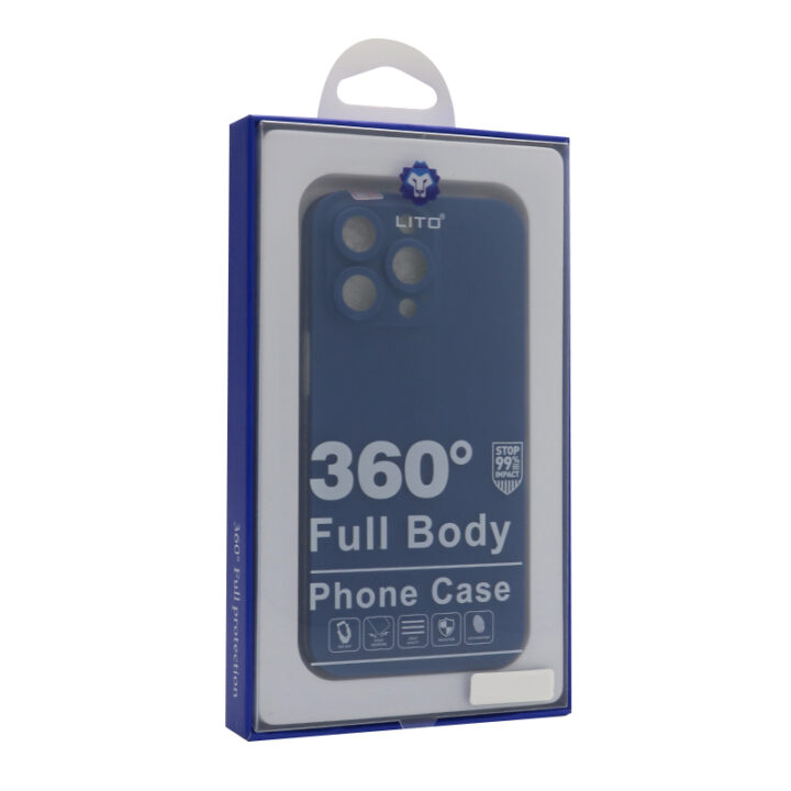 Futrola Lito Slim 360 Full Za IPhone 13 Pro (6.1) Plava