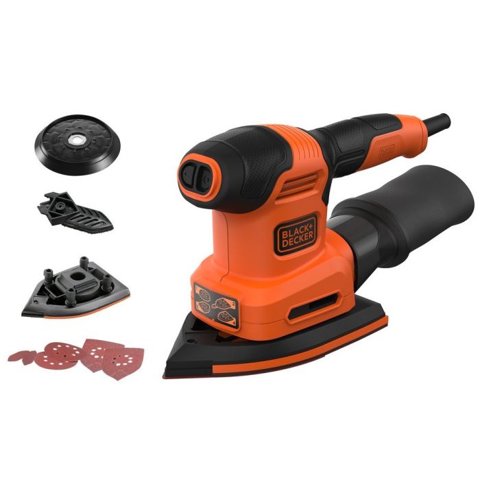 BLACK&DECKER BEW200-QS 2u1 DELTA BRUSILICA/ŠLAJFERICA