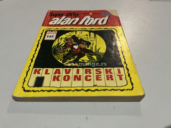 Klavirski koncert 142 Alan Ford Superstrip