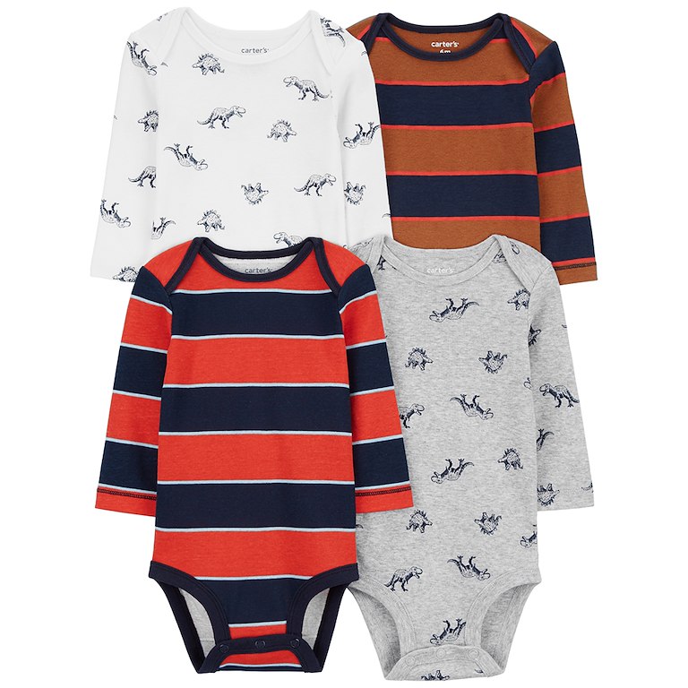 Carter's bodi za bebe dečake - set od 4 kom. BZ231P879810