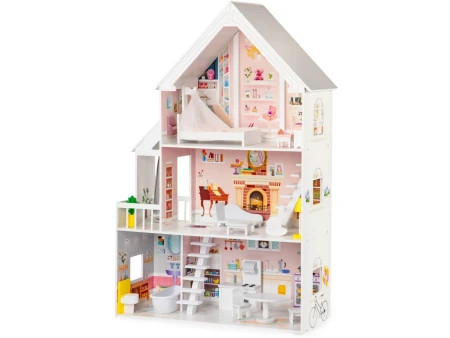 Drvena kućica za lutke xxl for dolls residence ( 4127 )