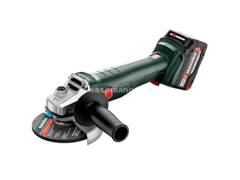 Metabo aku ugaona brusilica (2x4Ah) W 18 7-125