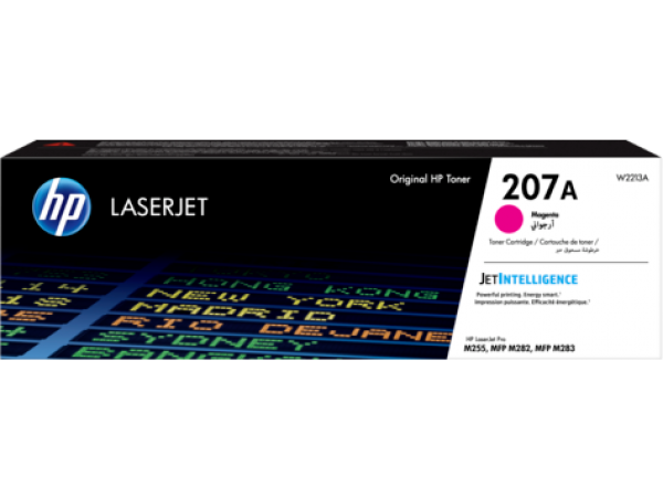 HP 207A Magenta Original LaserJet Toner Cartridge (W2213A)