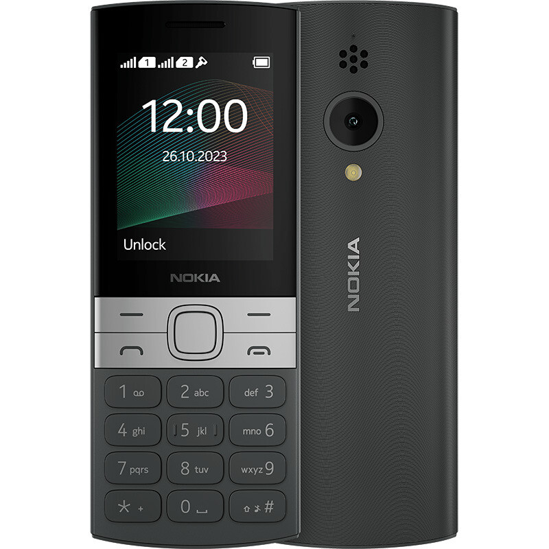 Mobilni telefon Nokia 150 2023 2.4″ DS 4MB crni