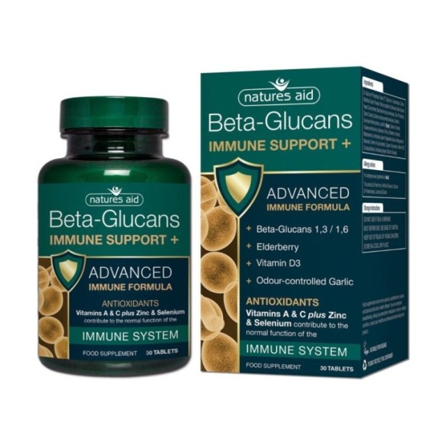 NATURES AID BETA-GLUCANS IMMUNE SUPPORT