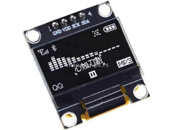 OLED displej white 0.96 128x64 4 pin