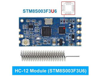 STM8S003F3U6 433MHz HC-12 SI4463 bežični serijski modul - Cena Srbija