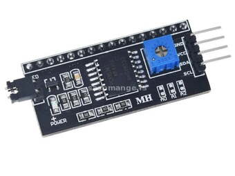 IIC I2C TWI SPI Serial Interface Board Port 1602 2004 LCD LCD1602 Converter Module PCF8574