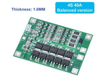 4S 40A Balance Protection Board 18650 BMS