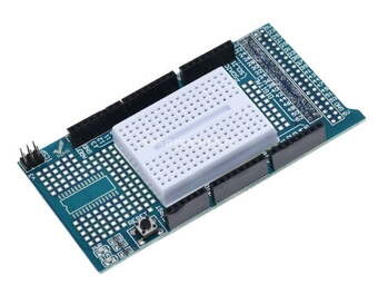 MEGA 2560 R3 Prototio Shield V3.0 + Breadboard