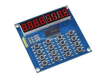 TM1638 8-Bit modul 16 tastera Arduino