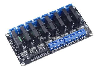 5V 8 Kanala SSR Modul 250V 2A LOW ZA Arduino