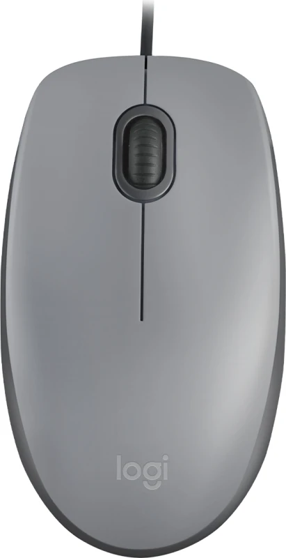 Logitech M110 Silent optički miš 1000dpi sivi