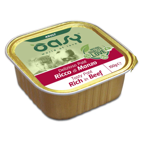 OASY Tasty Pate Pašteta za pse s Govedinom 150g